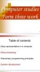 Computer Studies Notes Form 1, 2, 4 and 4- Free Download ...